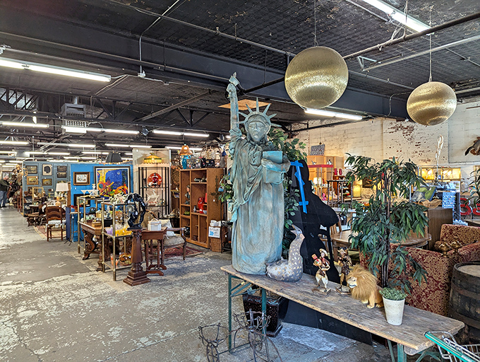 Step into this treasure hunter's paradise where vintage clothing, quirky collectibles, and nostalgic gems await around every corner.