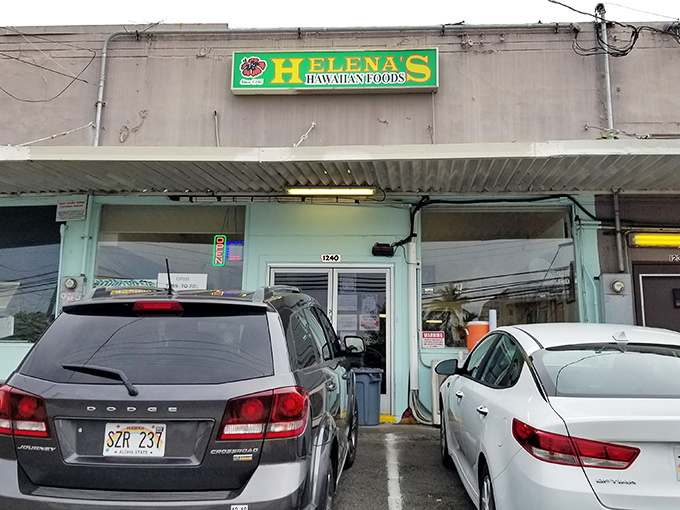 The unassuming exterior of Helena's might fool you, but locals know this modest storefront houses culinary treasures worth their weight in gold.