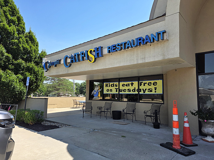 The unassuming exterior belies the seafood treasures within. Like finding an oasis in the desert, this Olathe gem proves great seafood can thrive anywhere.