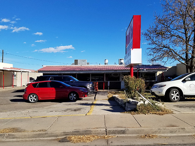Morning sunshine illuminates this modest diner where Colorado locals have been finding breakfast bliss for years, no Instagram filter required.