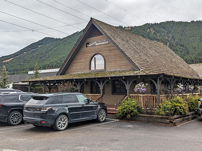 The A-frame architecture isn't just charming&mdash;it's practically screaming "come inside for something that'll make your cardiologist nervously check their calendar."