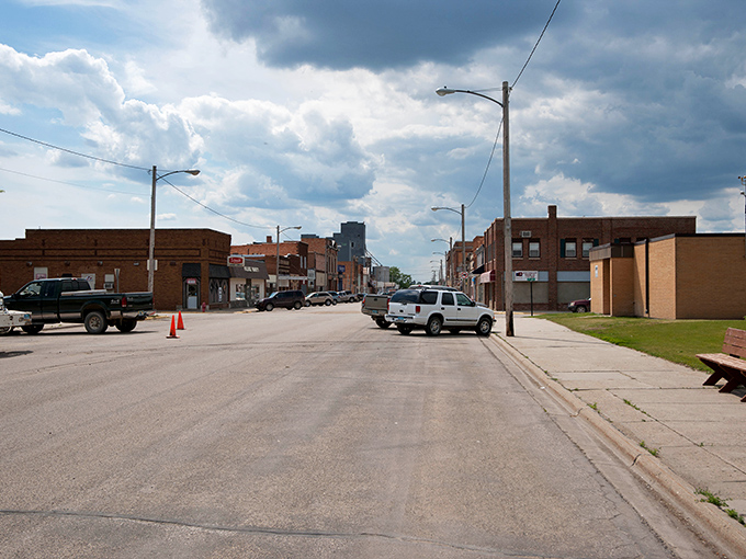 Main Street stretches before you like a living museum of Americana, where rush hour consists of maybe three cars at the town's single stoplight.