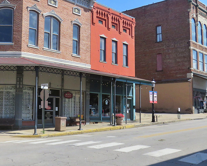 Main Street's historic storefronts stand ready to welcome you without demanding your entire retirement savings account.