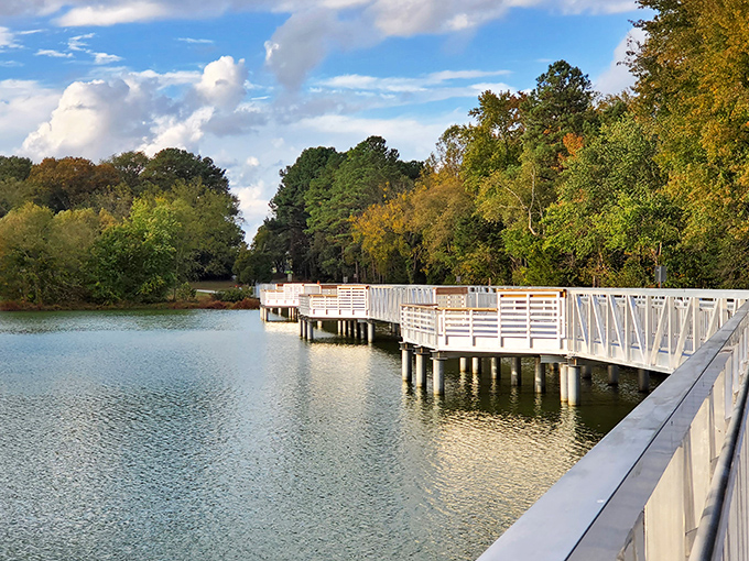 That boardwalk stretching across the water isn't just a path&mdash;it's your gateway to leaving stress on the shore.