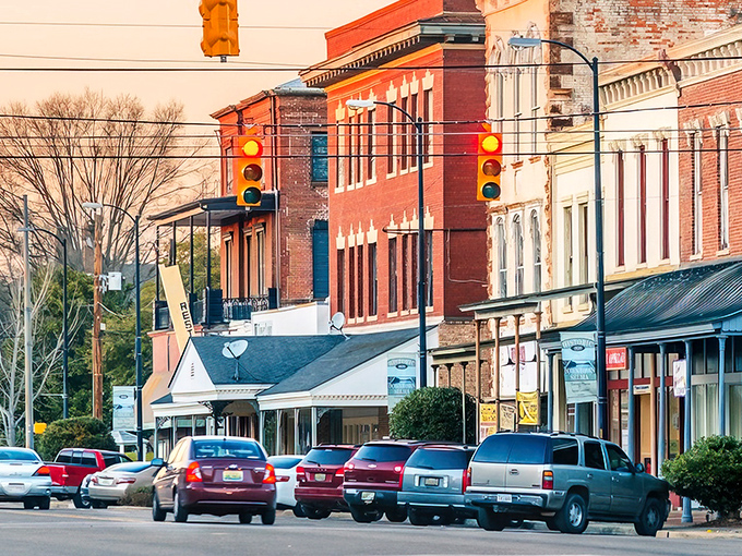 These brick facades have witnessed generations of Alabama history, standing proud like sentinels of Selma's storied past.