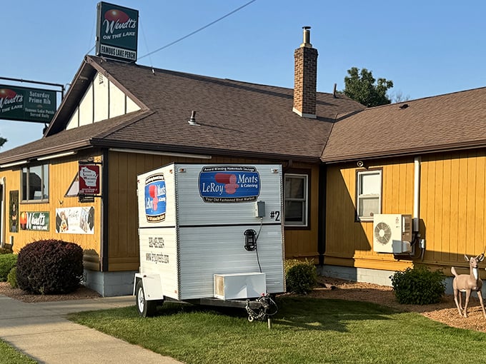 The unassuming yellow exterior of Wendt's on the Lake might not scream "culinary destination," but Wisconsin fish fry aficionados know better.
