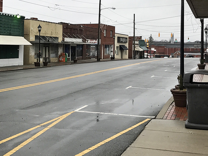 Downtown Eden's historic storefronts stand like sentinels of simpler times, their brick facades whispering stories of generations past. Small-town charm at its most authentic.