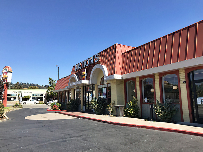That red-orange retro exterior isn't just eye-catching&mdash;it's been beckoning hungry Bay Area residents for generations now.