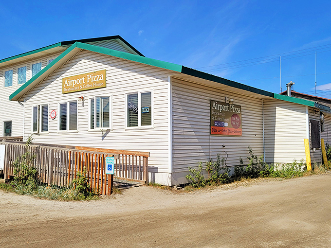 Airport Pizza serves up hot slices at the edge of the world &ndash; because even in the final frontier, everyone needs comfort food.