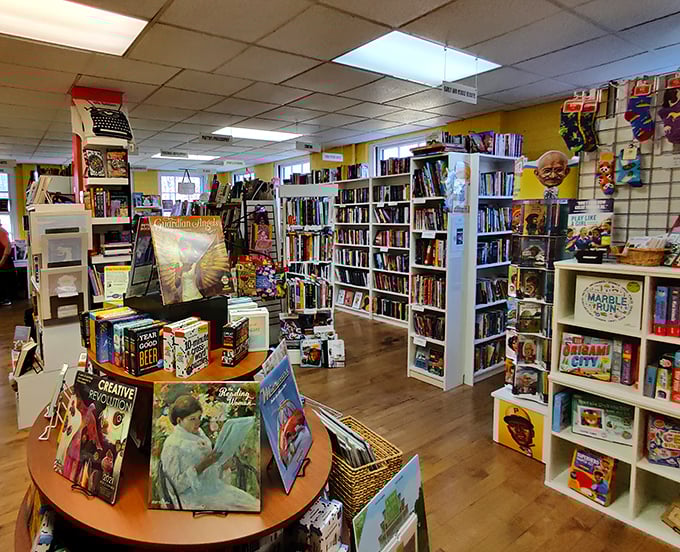 Every corner reveals another literary landscape. This isn't shopping – it's an expedition through carefully mapped territories of human imagination.