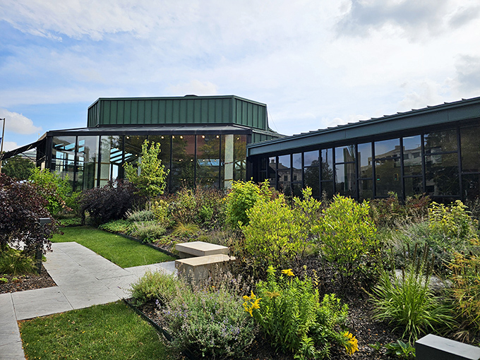 The Botanical Conservatory brings a touch of Eden to Indiana, offering a tropical escape when winter has overstayed its welcome by approximately forever.