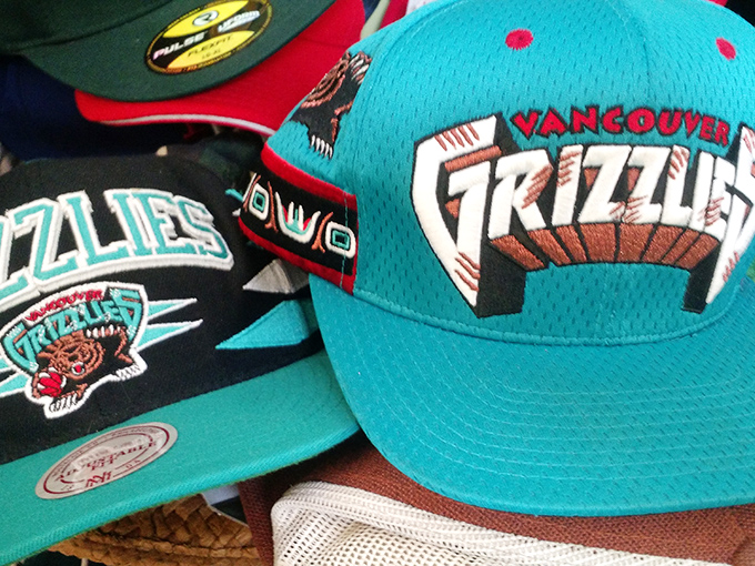 Vintage sports caps that let you support teams that don't even exist anymore. The ultimate conversation starter at any gathering.