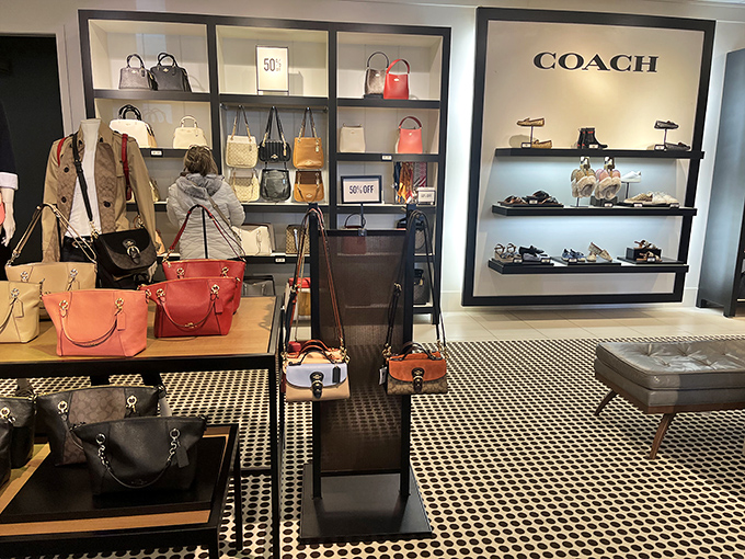 Coach handbag heaven awaits with leather treasures at prices that won't require a second mortgage or spousal forgiveness.