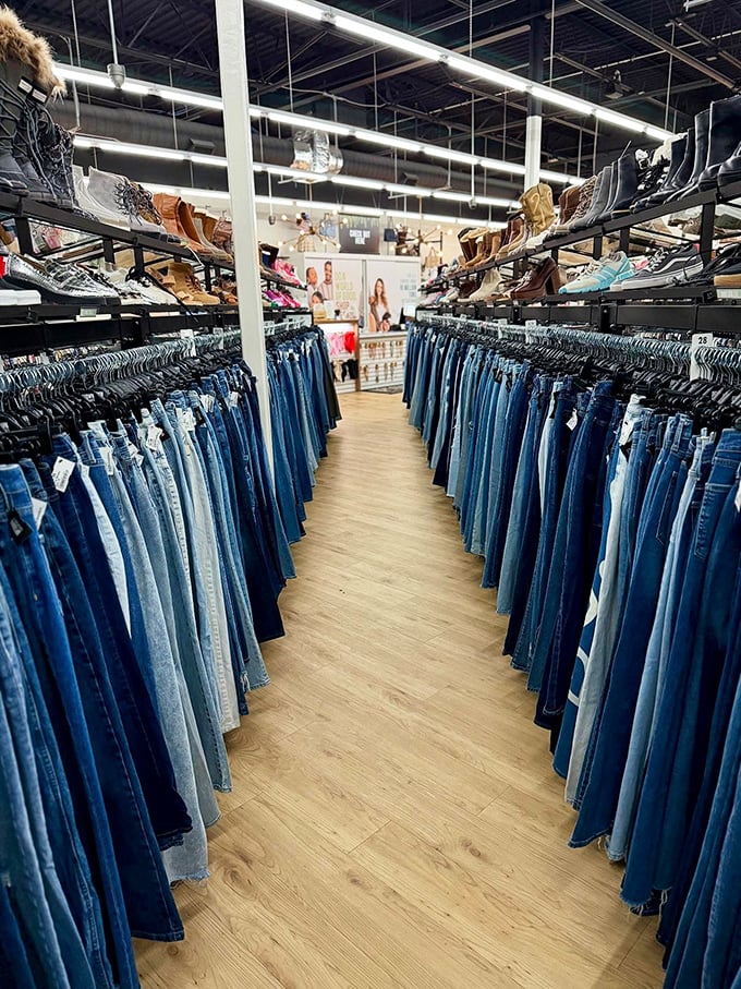 The denim promised land &ndash; where finding your perfect pair feels like winning the jean lottery without buying a ticket.