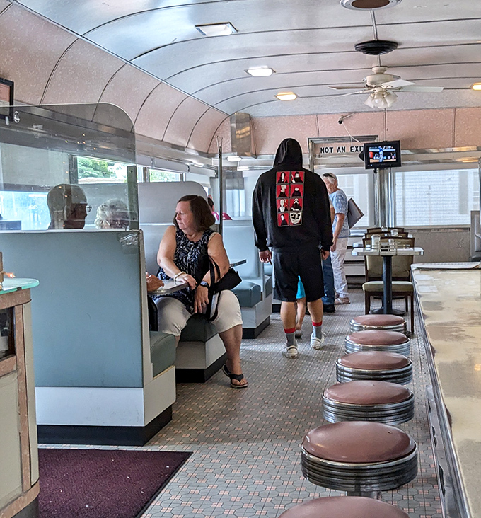 Classic diner booths &ndash; where strangers become regulars, regulars become family, and everyone gets to eavesdrop on the most fascinating conversations.
