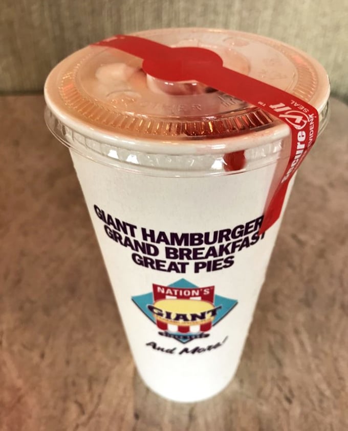 Even the drinks gets branded here, because Nation's knows that proper drink deserve proper recognition and respect.