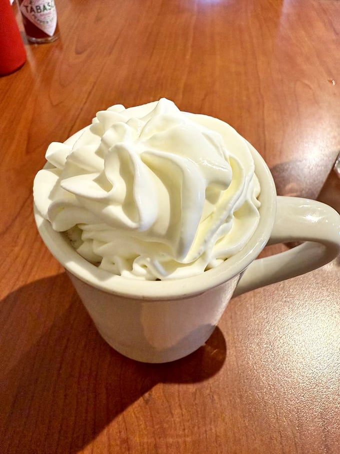 Hot chocolate that's wearing a cloud as a hat. In Alaska, this isn't just a beverage&mdash;it's central heating in a mug.