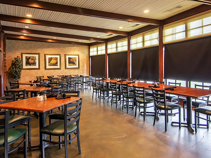 A dining room designed for one purpose only: serious, uninterrupted focus on exceptional food without unnecessary distractions.