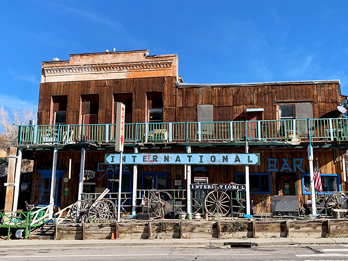The International Hotel stands as Austin's living room - part saloon, part time machine, all character.