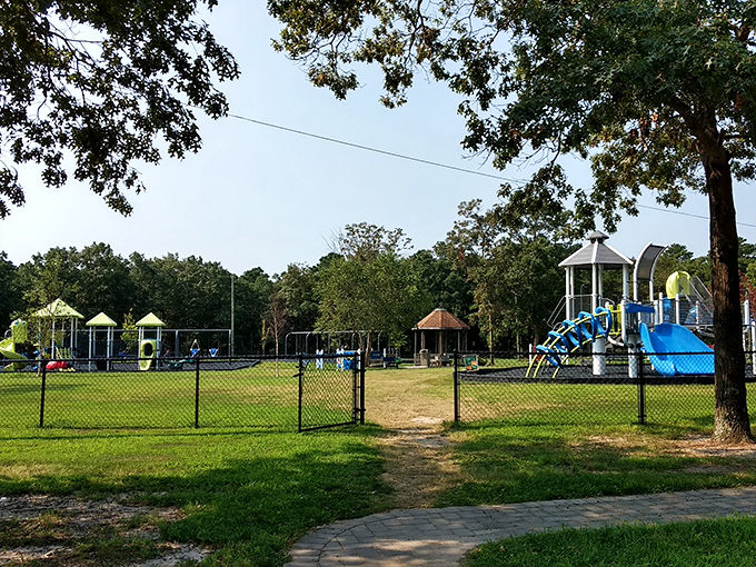 This playground proves Barnegat caters to visitors of all ages, where grandparents can watch the next generation burn energy before ice cream.
