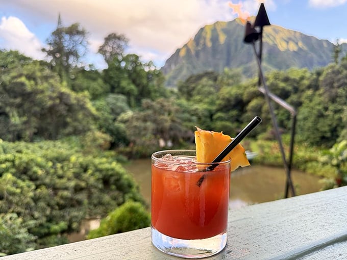 The best Mai Tai comes with a view. This isn't just a cocktail&mdash;it's liquid sunshine with the Ko'olau Mountains providing the backdrop of your dreams.