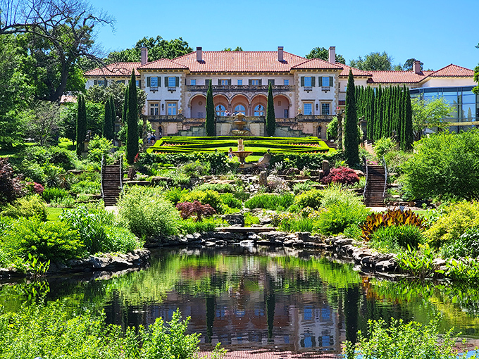 Philbrook Museum's Italian villa and gardens make you wonder if you've accidentally stumbled into Tuscany while looking for the bathroom.