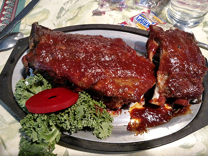 Ribs that don't need a fancy introduction &ndash; they let their fall-off-the-bone tenderness do all the talking. Napkins required, restraint optional.