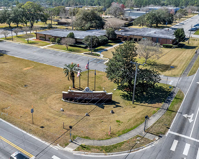 St. Johns River State College anchors Palatka's commitment to community, proving small towns can nurture big dreams under Florida skies.