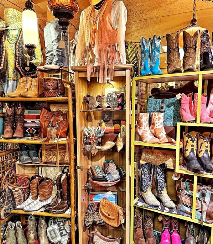 Not just boots and vests&mdash;this is an entire Western identity waiting for someone brave enough to embrace fringe benefits.