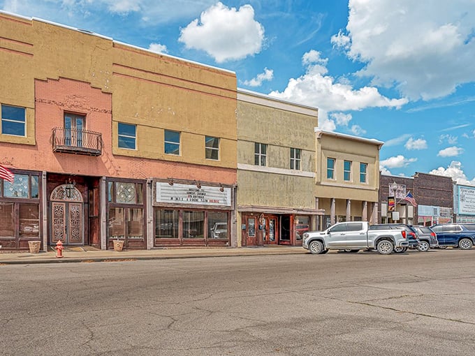 More downtown charm where every storefront tells a story and parking is blissfully, wonderfully free and abundant.