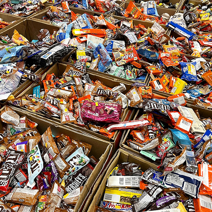 Chocolate heaven in cardboard divinity&mdash;where candy dreams come true and diet plans go to die, gloriously and without regret.