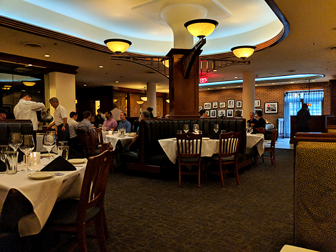 Dinner conversations flow as freely as the wine in this warm, inviting space where Oklahoma hospitality meets big-city sophistication.