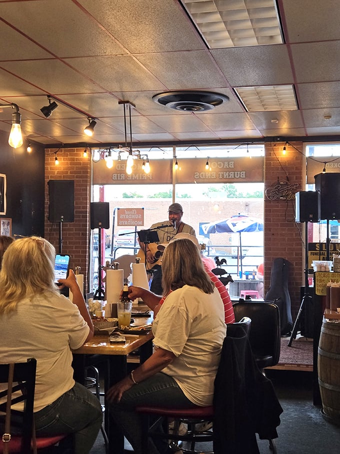 Live music and BBQ&mdash;a pairing as natural and necessary as breathing, proving good food tastes even better with a soundtrack.