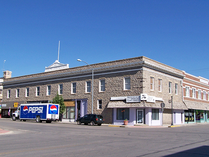 Historic downtown buildings line the streets, their weathered facades telling stories that money simply cannot buy anywhere.