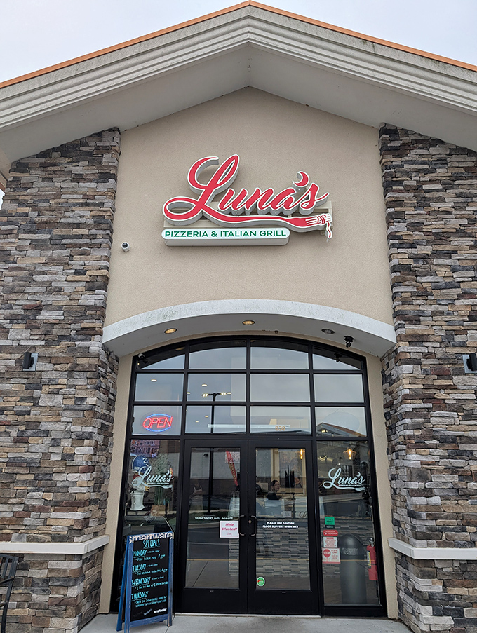 The entrance beckons with the quiet confidence of someone who knows they're about to make your day significantly better.