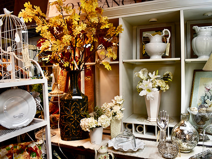 Elegant vases and delicate white ceramics waiting to transform your dining table from "Tuesday night dinner" to "who are you trying to impress?"