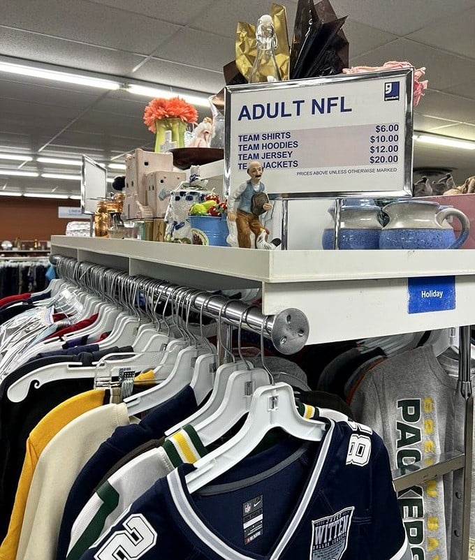 NFL jerseys for $20 instead of $120? That's not just a good deal&mdash;that's the kind of math that makes accountants smile.