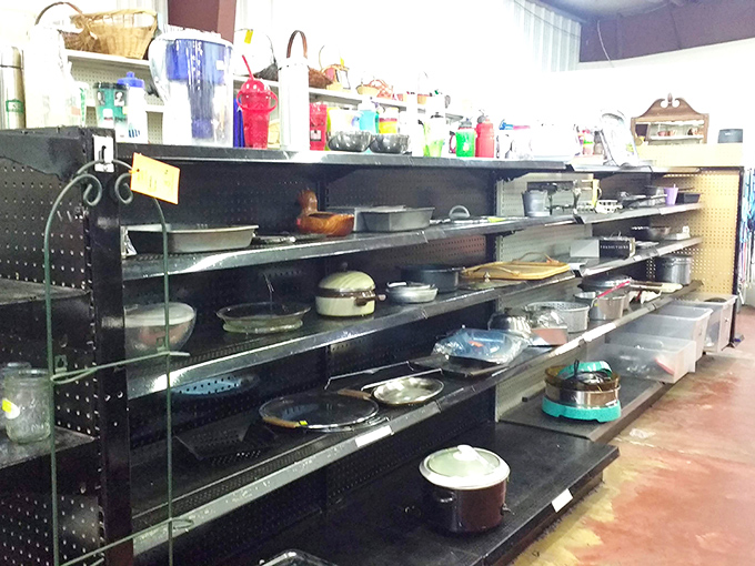 Kitchen treasures that grandma would recognize &ndash; cast iron that's already seasoned with decades of home-cooked memories.