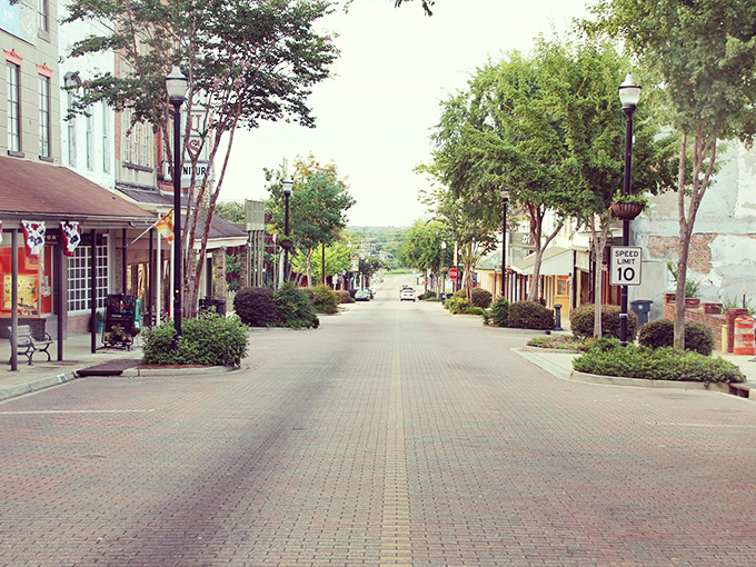 Empty streets framed by historic buildings create the kind of peace you can't find in bigger cities.