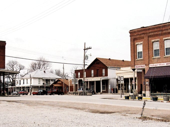 Downtown Jamestown looks like a movie set, but there's nothing staged about the authentic small-town charm that permeates every building.