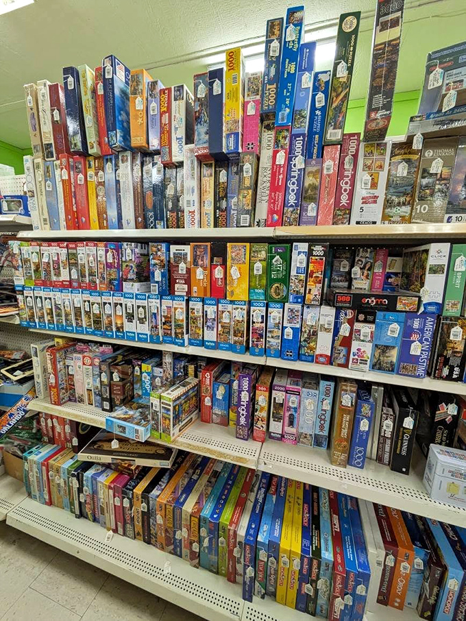 Board games and puzzles from before screens dominated our attention spans. Family night entertainment with no charging cable required.