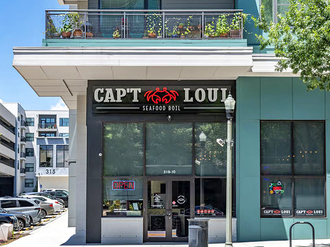 Cap't Loui's sleek storefront brings seafood boil sophistication to the heart of Decatur.
