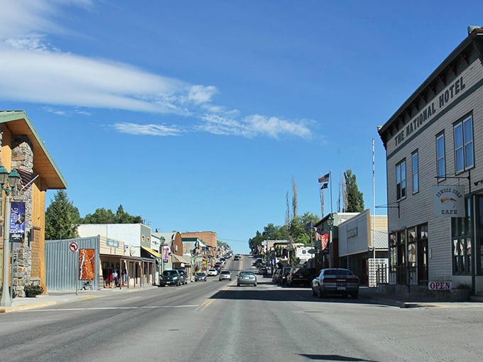 Eureka's sun-drenched main street offers a perfect blend of historic charm and modern convenience. Small town, big personality!