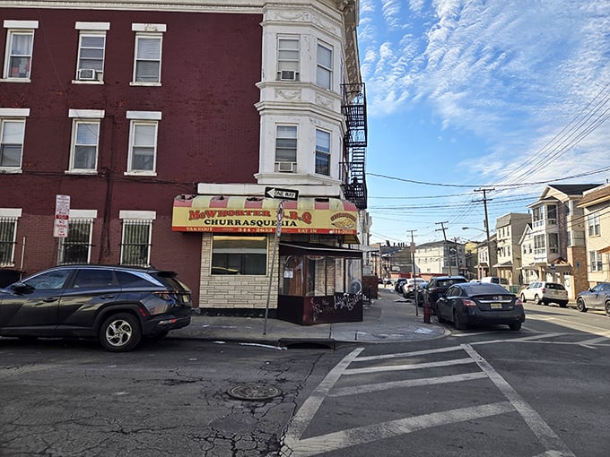 McWhorter's corner location and bright awning bring a splash of color to Newark's streets&mdash;and a splash of sauce to your shirt.