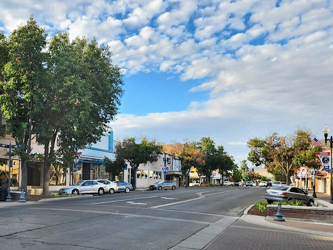 Porterville's clean, tree-lined downtown offers small-town affordability with all the necessities within easy reach of budget-conscious residents.