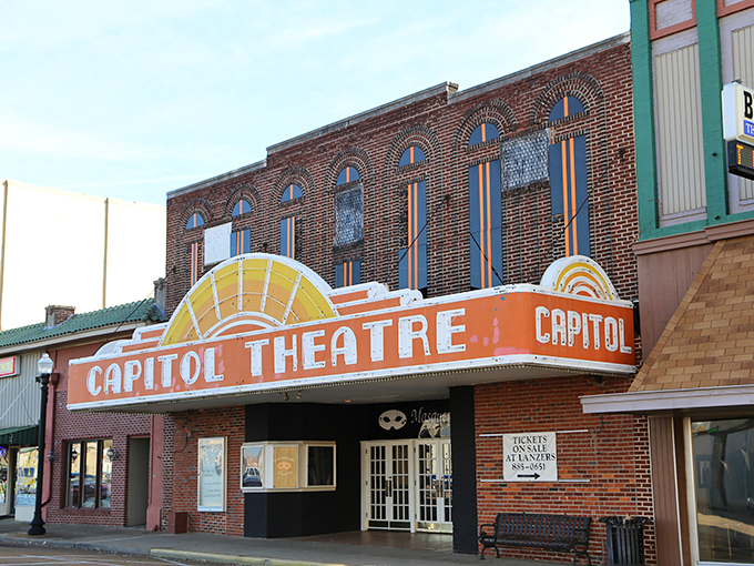 The Capitol Theatre in Union City adds cultural charm to this affordable retirement destination, offering entertainment without big-city prices.