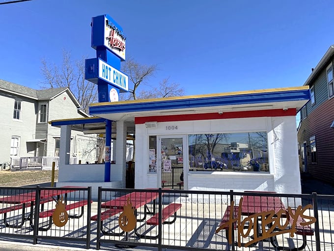 HotBoys' retro-cool exterior promises Nashville heat with Indianapolis hospitality &ndash; a winning combination.