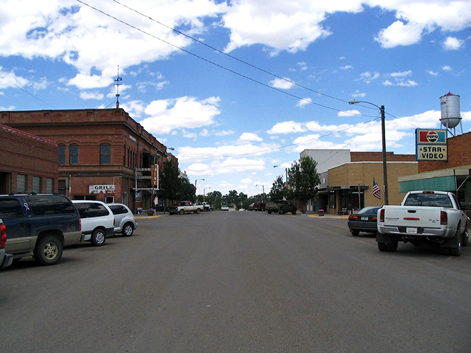 The O.E. Morse building in downtown Chinook showcases the architectural heritage of this budget-friendly Hi-Line community.