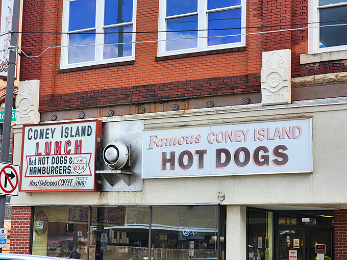 Classic signage promises classic hot dogs &ndash; and this Johnstown institution delivers on that promise beautifully.