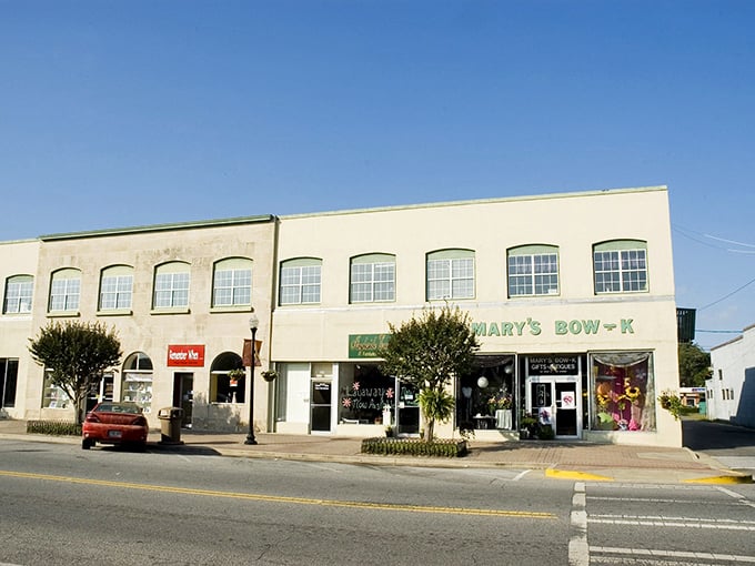 Historic storefronts line Jesup's main thoroughfare, offering services at small-town prices. Your Social Security check stretches further in this charming community.
